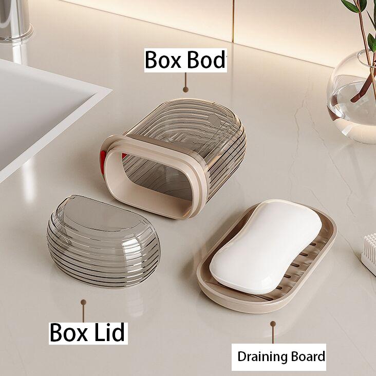 Portable Travel Soap Box with Sealed Lid Design - Waterproof - TikTok Shop
