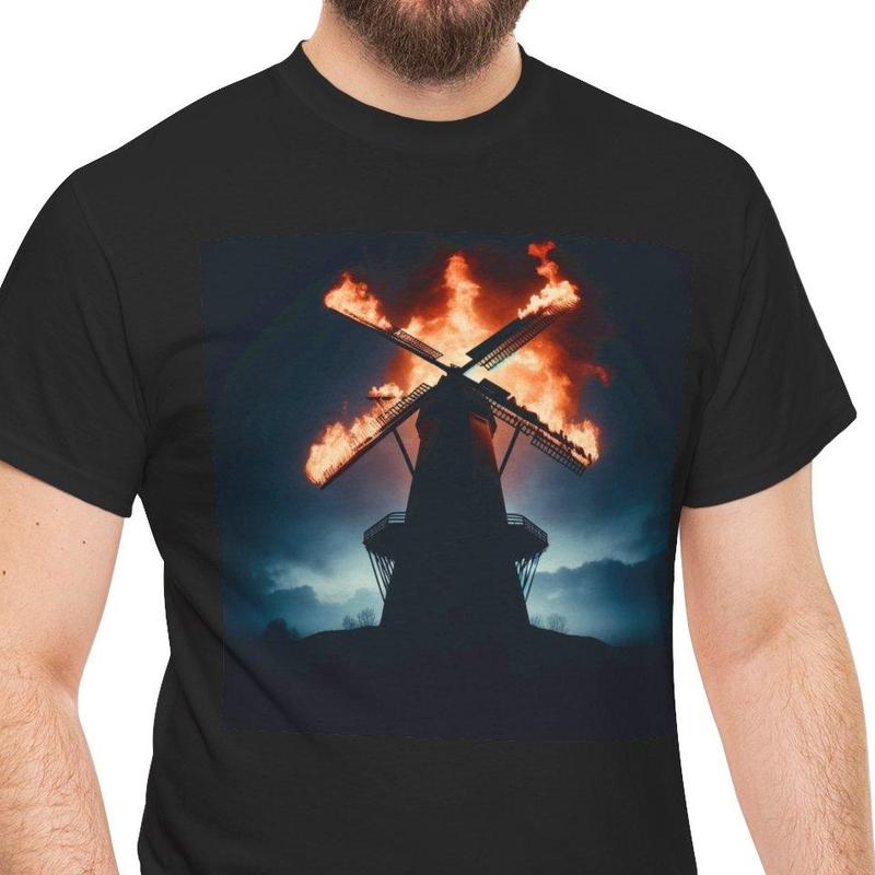 Epic Universe T-Shirt, Geeky Tee, Universal Studios Shirt, Burning ...