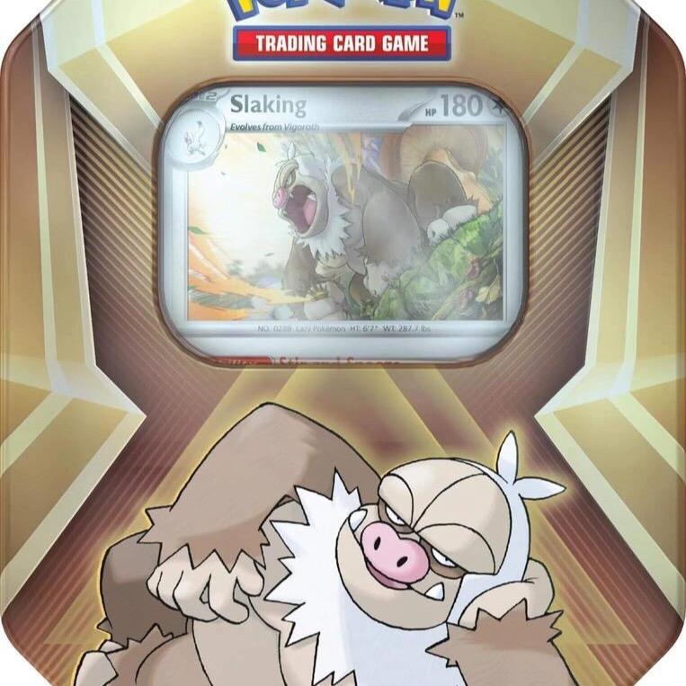 Sloth King Tin Can Pokemon - Snack, Trading Card Game, 180 Points ...