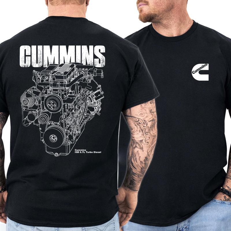 Cummins ISB 6.7L Diesel T-Shirt – Heavy-Duty Cotton, Legendary Truck ...