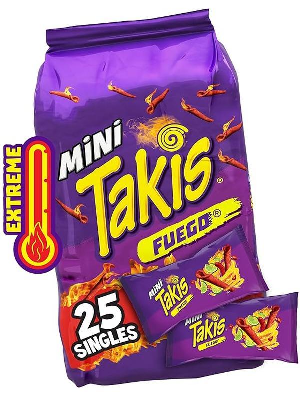 SALE - Takis Fuego Mini 25 pc 1.23 oz Bite Size Multipack, Hot - TikTok ...
