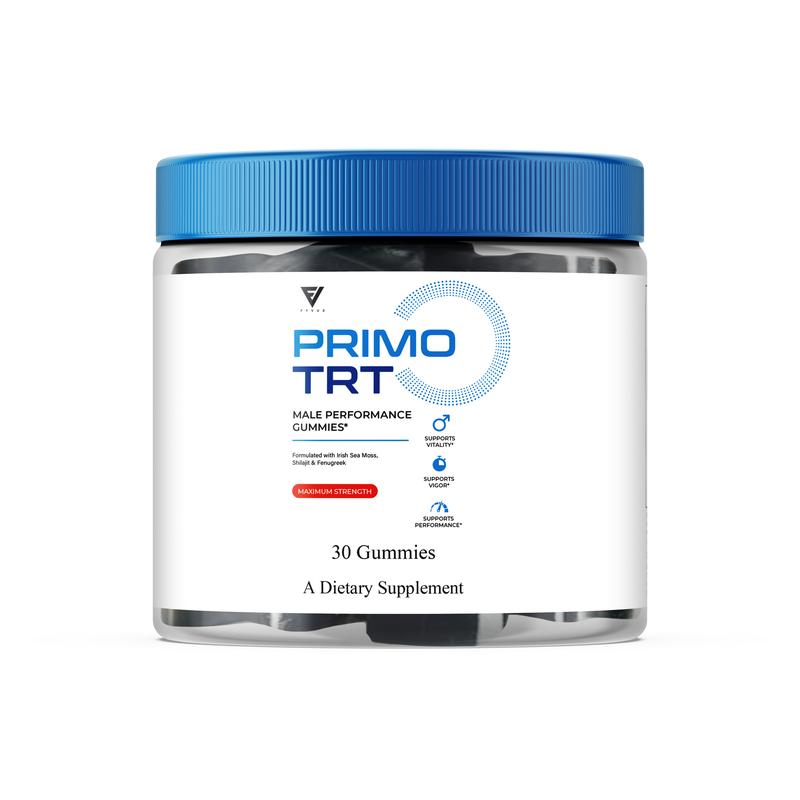 Primo TRT Gummies Ultra Strength | Vitality and Energy Support Vitamins ...