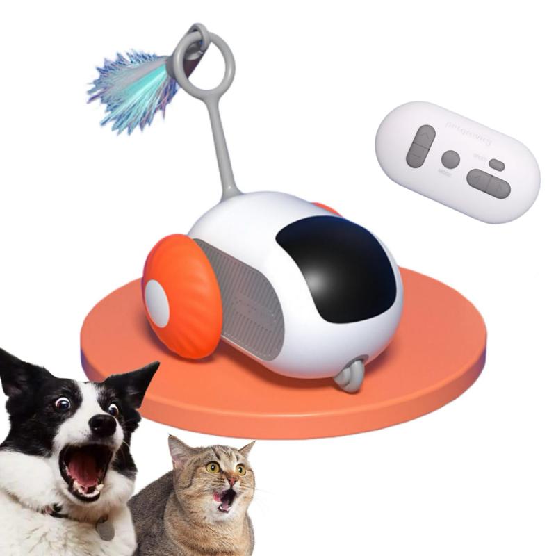 Exciting Interactive Cat Toy Car - Smart Remote Control, Fun - TikTok Shop