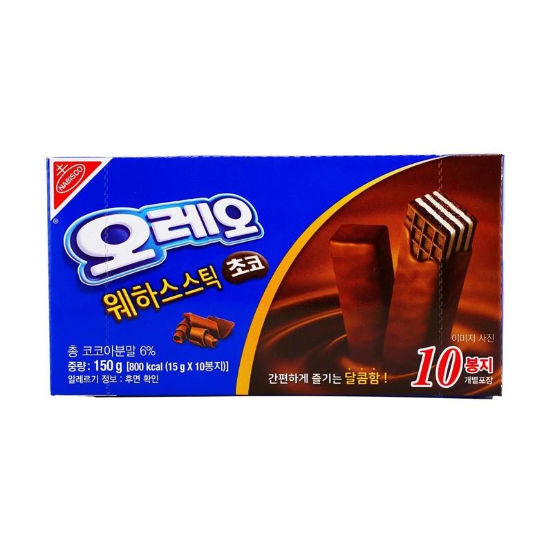Oreo Korea Chocolate Coated Wafer Sticks - 2 Packs of 150g ...