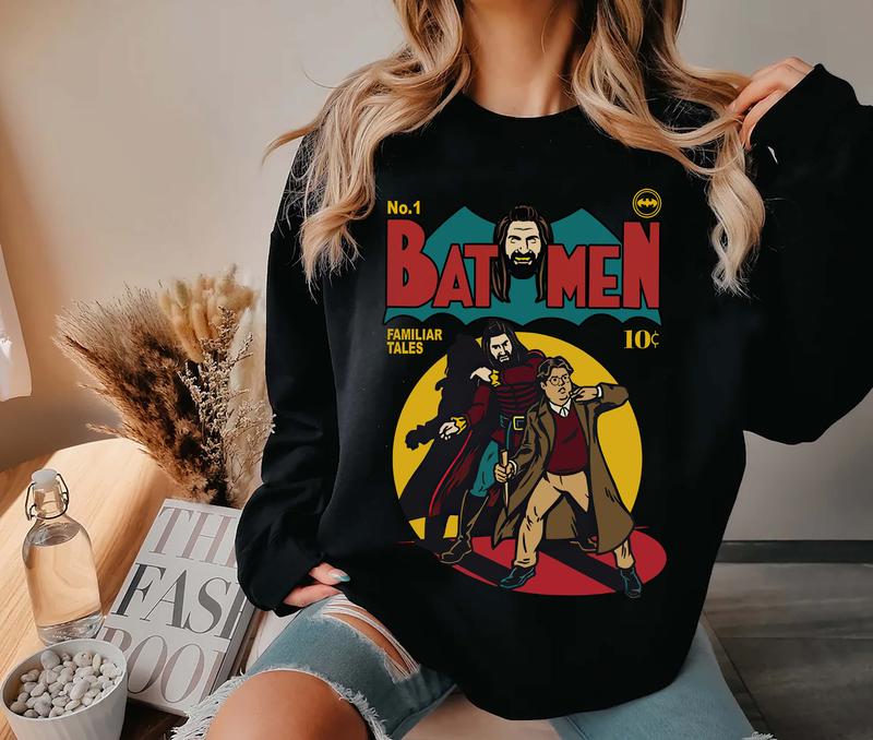 Comic Bat What We Do In The Shadows T-Shirt, Laszlo Shirt, WWDITS ...