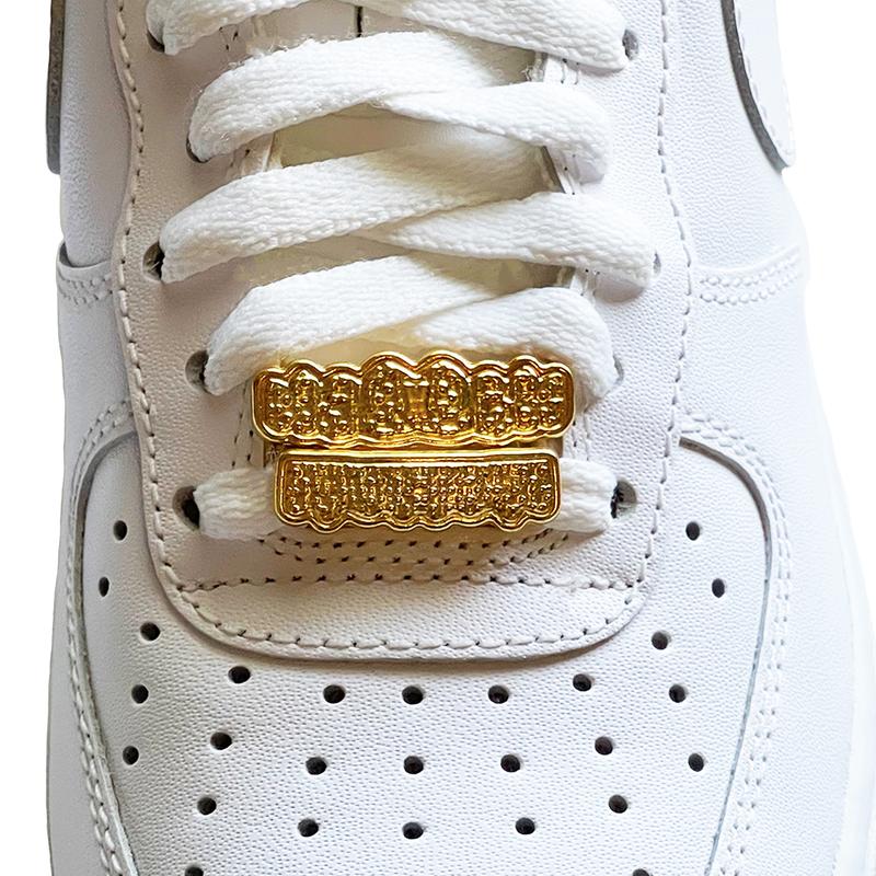 Grillz Bling Dubraes custom shoelace tags for all shoes provided ...