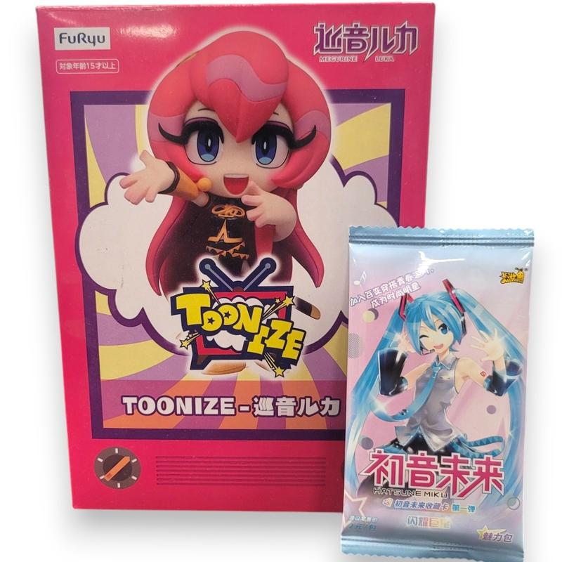 Hatsune Miku Bundle Tier 2 Wave 1 Hatsune Miku Pack & Toonize Megurine Luka Figure Qty 1 ...