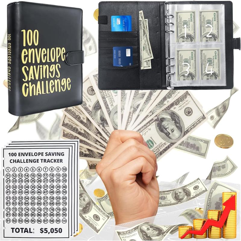 100 Money Saving Challenge Binders, 2025 Planner, Budget Binder ...