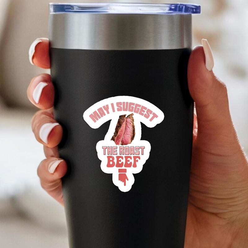 Stickers May I Suggest The Roast Beef Fun Embarrassing inappropriate ...