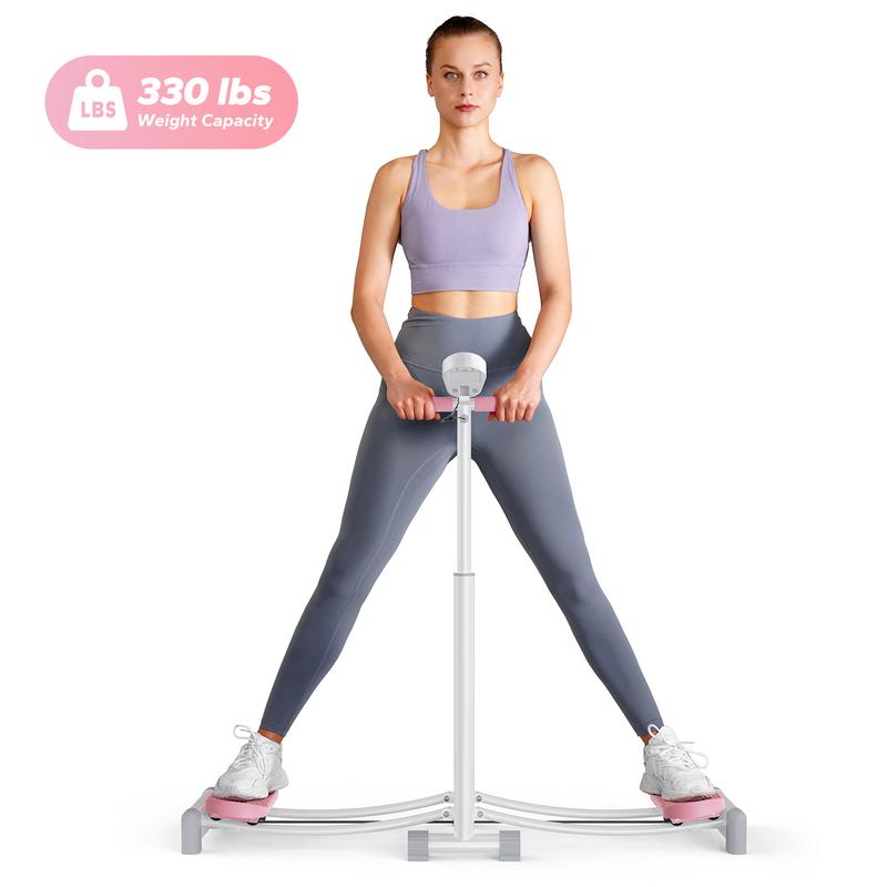 MERACH 2-in-1 Ski Trainer Machine, Leg Exercise Machine, Low-Impact ...
