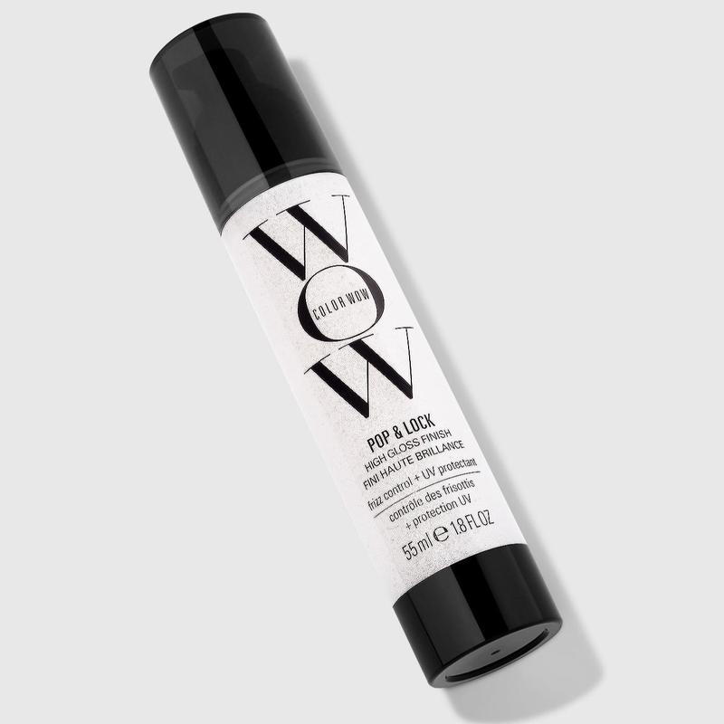 Color Wow Pop & Lock Hair Shine Serum, Smooths Hair, UV Protection ...
