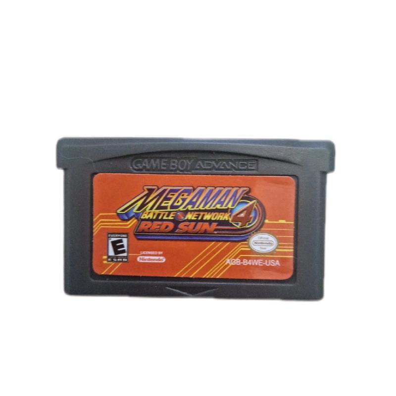 megaman battle network 4 red sun gba retro gameboy advance game ...