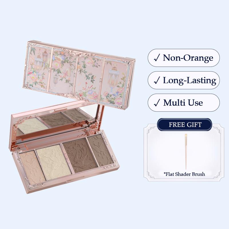 Flower Knows Butterfly Cloud Collar Collection Embossed Highlight ...