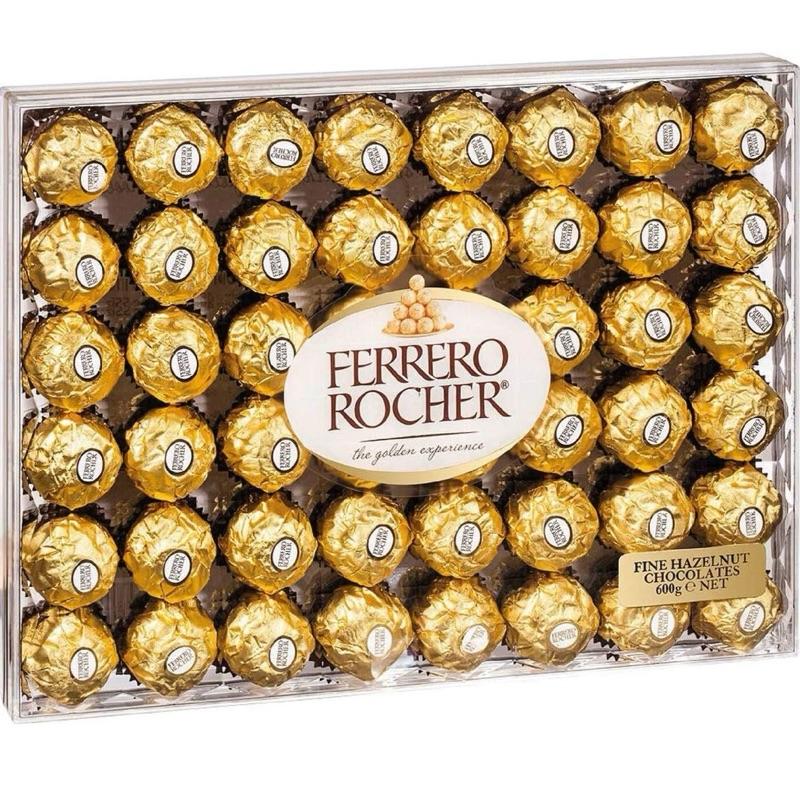 Ferrero Rocher, 48 Count, Premium Gourmet Assorted Hazelnut Milk ...