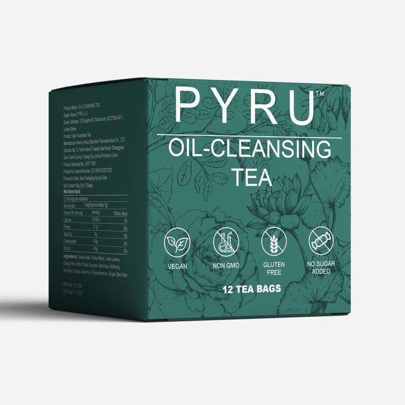 Pyru Tea: Gentle Essence of Herbs, 12-Pack Box - Pure Ingredients ...