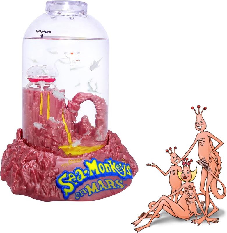 Sea-Monkeys On Mars - World's Only Instant Pets - Aquarium (Pack ...