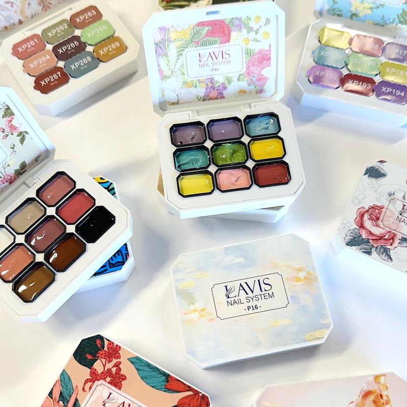 LAVIS Pat Pat Gel - Ombre Gel Palette - Painting Gel - TikTok Shop