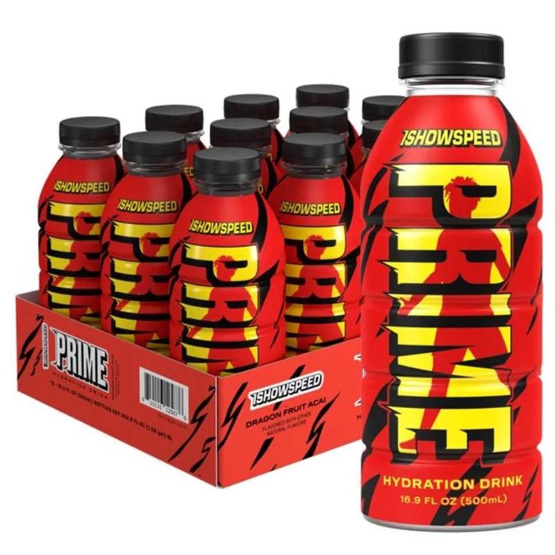 Prime Hydration 12 Pack Multiple Flavors - Electrolytes - Hydration ...