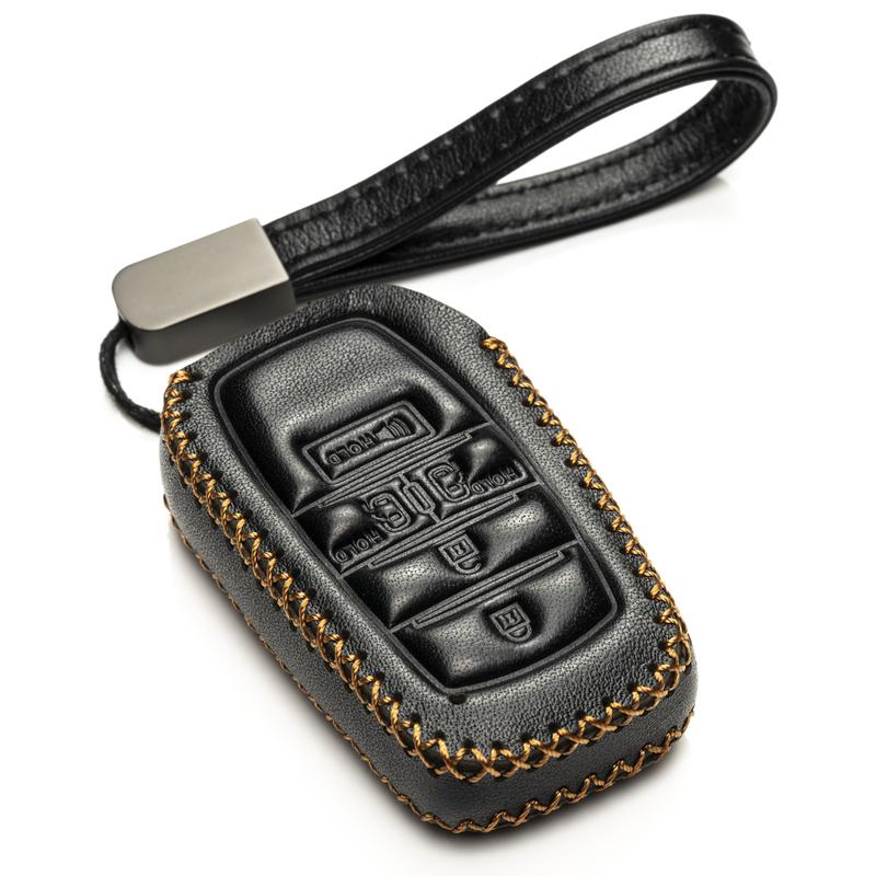 VITODECO 5-Button Leather Smart Key Fob Case Compatible with - TikTok Shop
