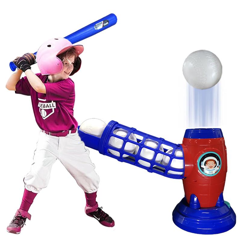 Kids Electronic Baseball Pitching Machine - Auth Pitching Machine with ...