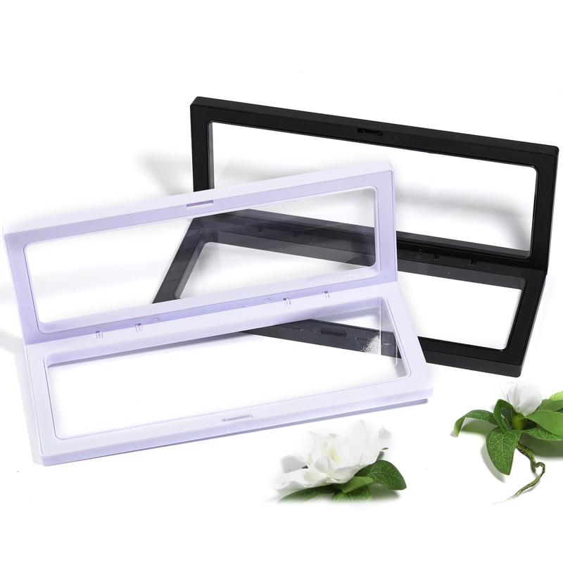 [P117] transparent jewelry box PE film suspended gift packaging storage ...