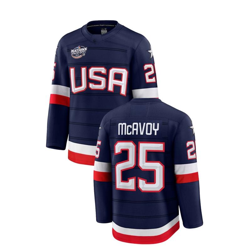McAvoyy #25 - Team USAA 2025 4 Nations Face-Off Premium Jersey - TikTok ...