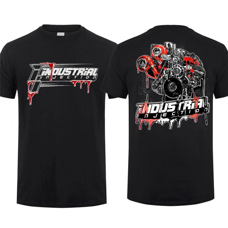 Industrial Injection Cummins Engine Drip T-shirt For Fan, Diesel ...