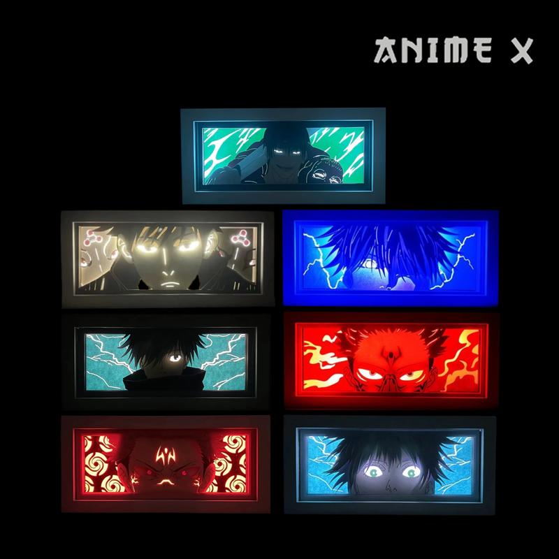 Anime X Light Box 3D - Anime Jujutsu Kaisen LED light box Sukuna ...
