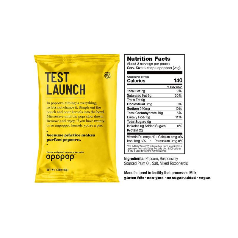 Opopop- Flavor Wrapped Popcorn Kernels Discovery Kit - Trio (3-Pack ...