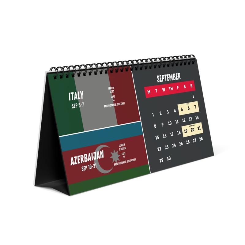 2025 Formula Fanatics Race Weekend Calendar - TikTok Shop