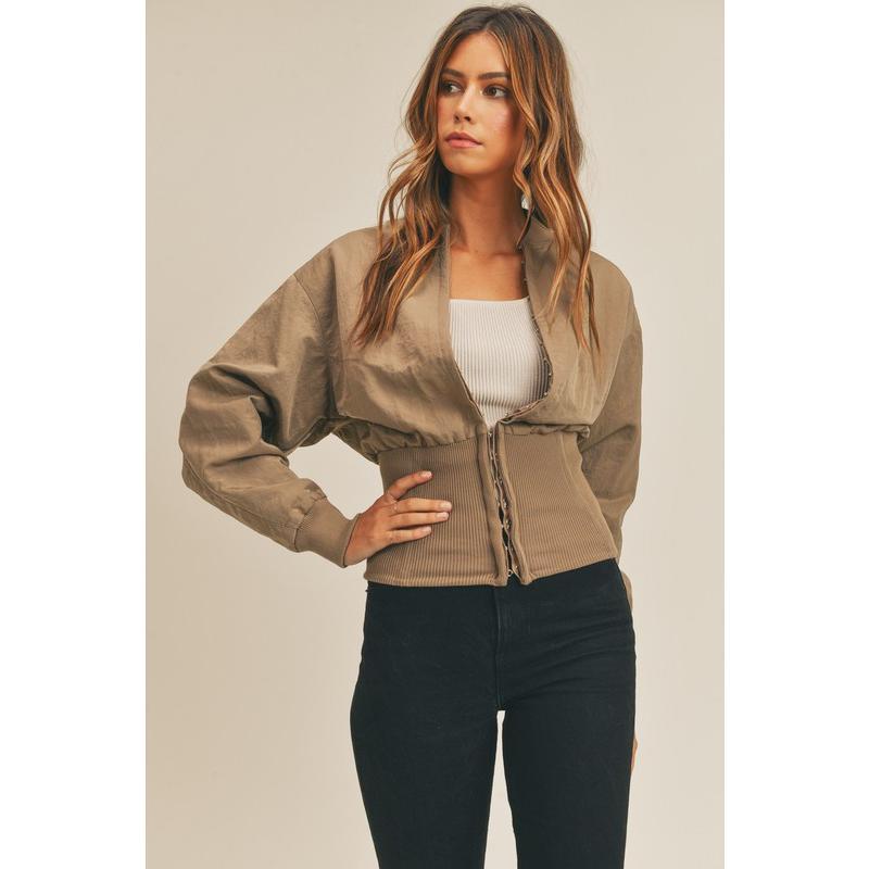 MABLE Long Sleeve Two Way Jacket - TikTok Shop