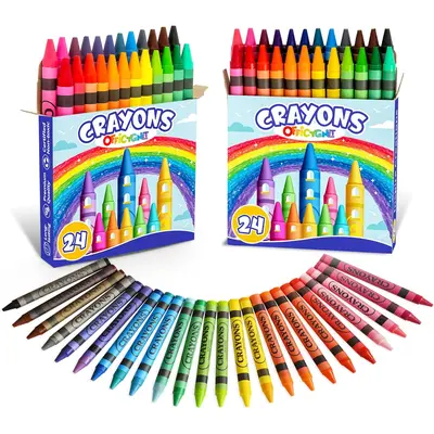 Toddler Art Supplies JUPITEARTH 36-Color Twist-Up Crayons - Non-Toxic ...