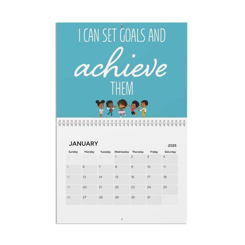 Affirmation Calendar (2025) for Kids (10.8 x 8.4) - TikTok Shop