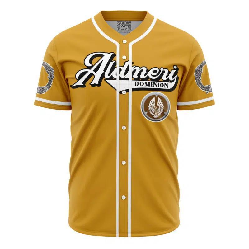 Aldmeri Dominion Elder Scrolls Online Baseball Jersey - TikTok Shop
