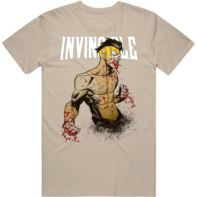 Invincible Graphic Tee, Mark Grayson, Omni Man, Atom Eve, Gift, - TikTok Shop