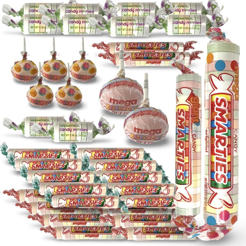 Smarties Candy Ultimate Variety Pack includes Mega Roll, Giant - TikTok ...