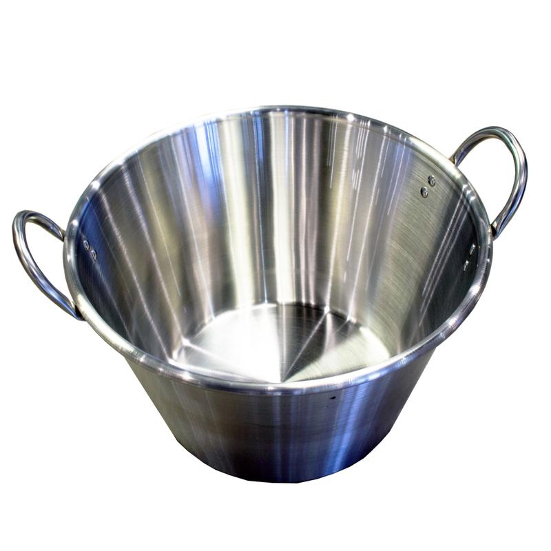 Maxam KTCAZO20 20 in. Cazo Grande Para Carnitas Extra Large Stainless ...
