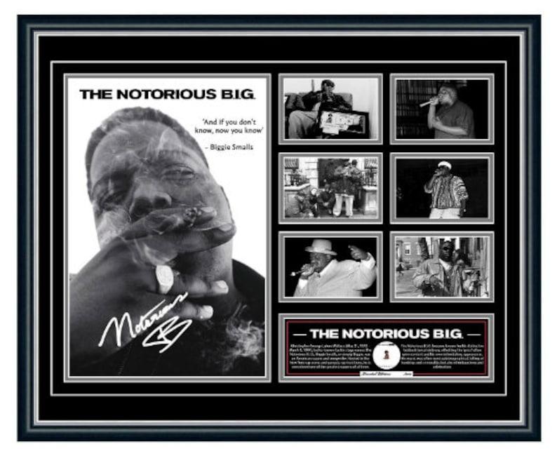 The Notorious Big Biggie Smalls Hypnotise Photo Signed Limited - TikTok ...