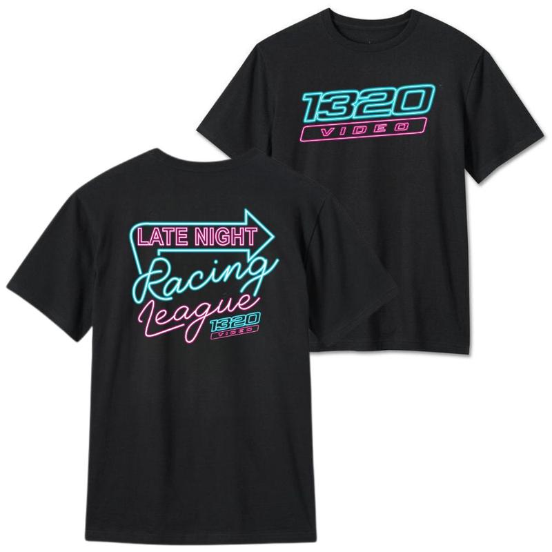 1320 Video Racing League T-Shirt Sweatshirt Hoodie, Neon Racing ...