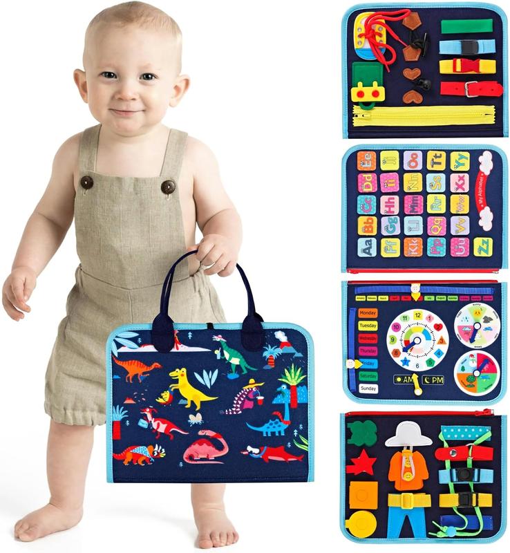 Busy Board Montessori Toy for Toddlers 1 2 3 4 5 Years Old - - TikTok Shop