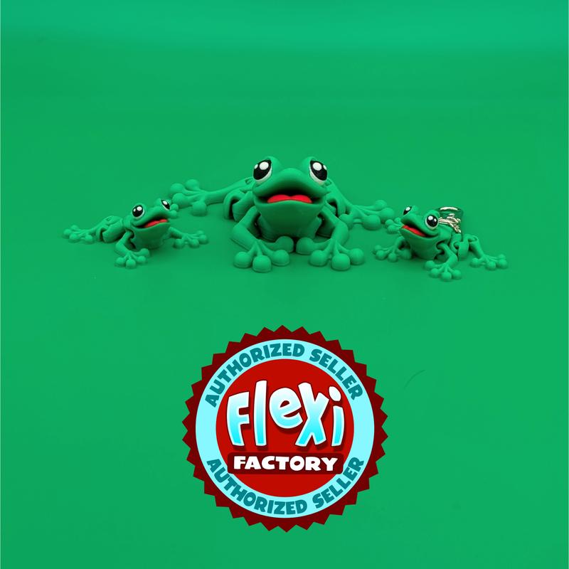 Frog (FF) Flexible Miniature Figurine - TikTok Shop