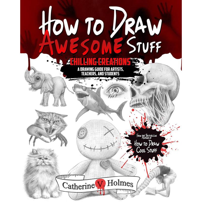 How to Draw Awesome Stuff Chilling Creations: A Drawing Guid - TikTok Shop