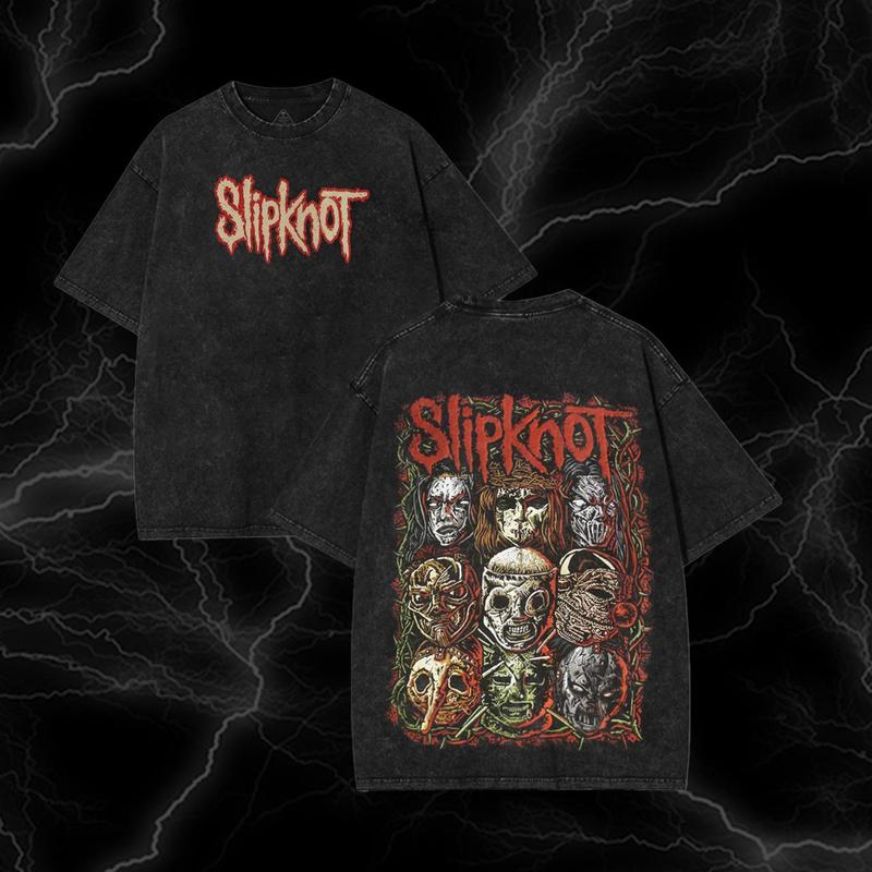 Slipknot Oversized Shirt – Chaos Never Dies Double Side Shirt Music ...