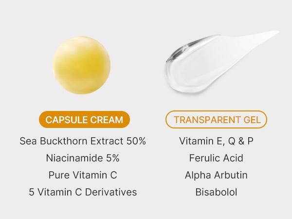[medicube Official] Deep Vita C Capsule Cream | Golden Boba Cream ...