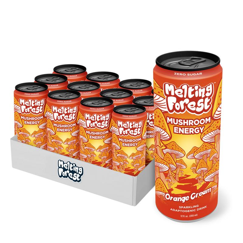 Melting Forest Orange Cream Energy Drink - Low-Calorie, Zero - TikTok Shop