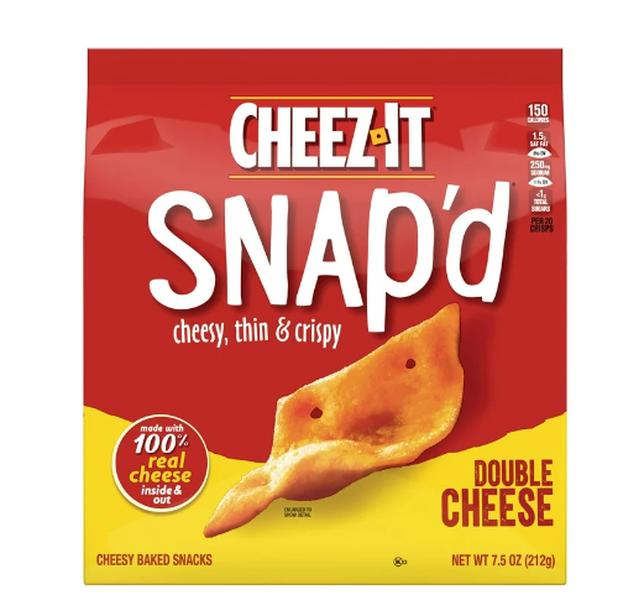 Cheez-It Snap'd Double Cheese Cracker Chips, Thin Crisps, 7. - TikTok Shop