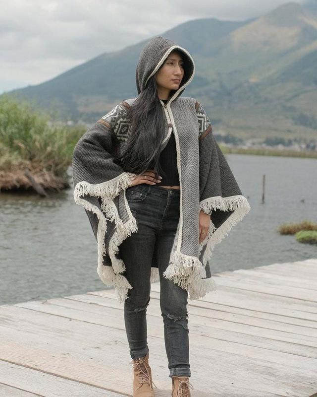 Wool Cape. 100% wool cape open front with Hood. Handcrafted by - TikTok ...