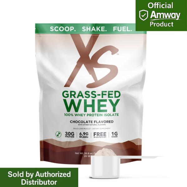 XS Grass-Fed Whey Protein Isolate 20g Whey + 4.4g BCAAs Keto Friendly ...