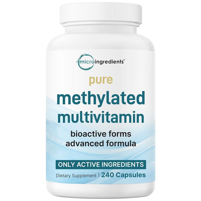 Micro Ingredients Methylated Multivitamin | 240 Pure Capsule - TikTok Shop