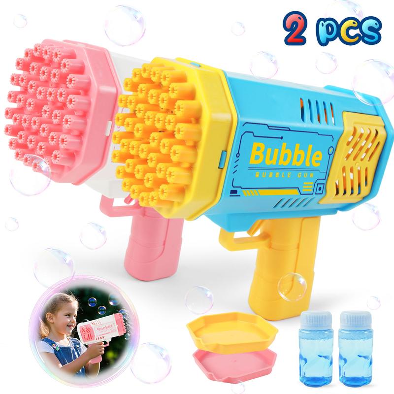 Toys for 3-8 Year Old Boys and Girls: 2 Pack Bubble Machine for Kids ...